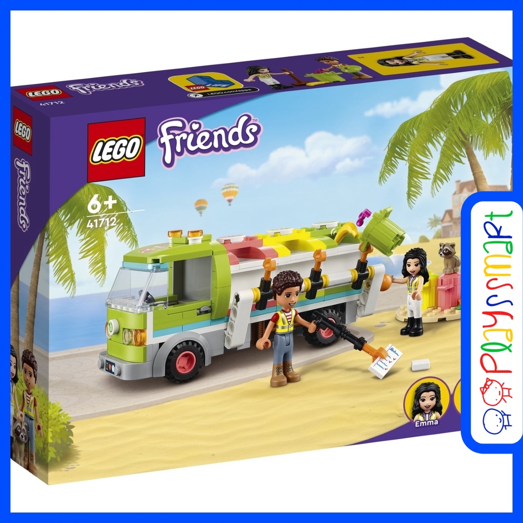 41712 LEGO Friends Recycling Truck (259 Pieces) | Shopee Malaysia