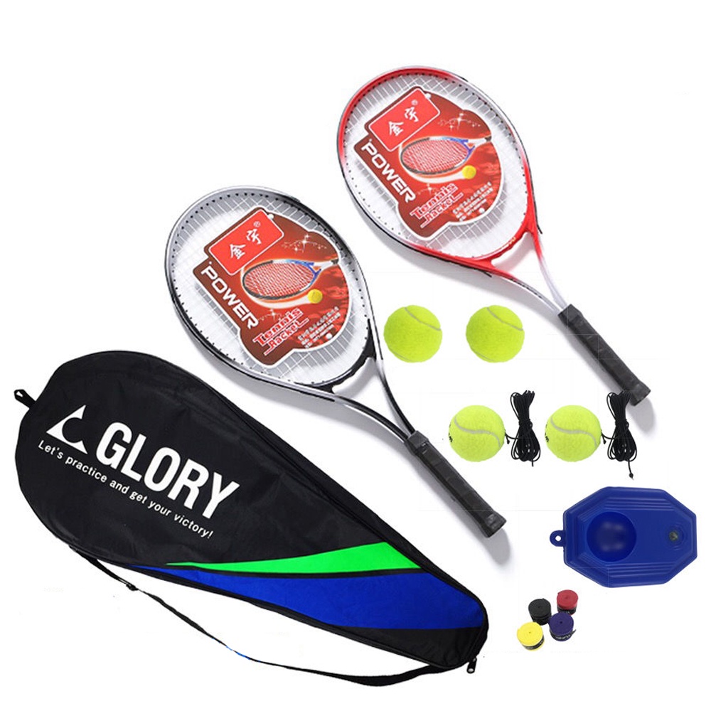 [Ready Stock] Professional Carbon Fiber Tennis Training Racket for Male ...