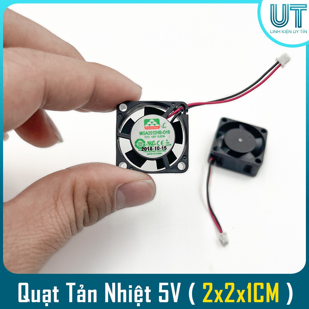 5V mini Radiator Fan 2x2x1cm (Genuine) | Shopee Malaysia