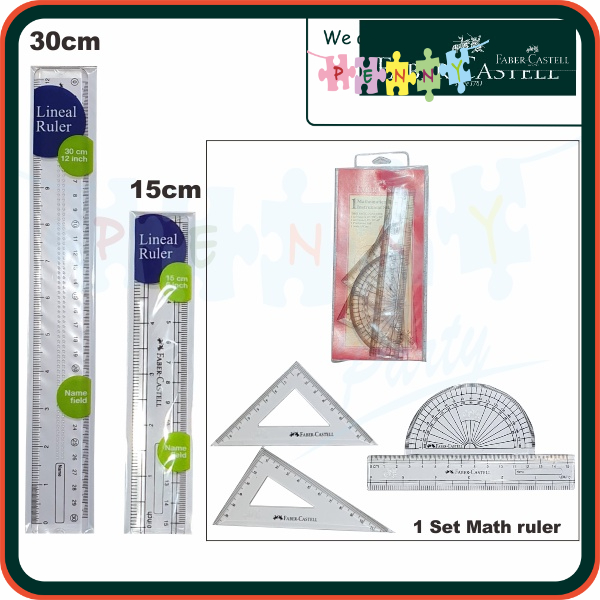 Faber Castell Ruler Available Ruler And Mathematics Set/Mathematical ...