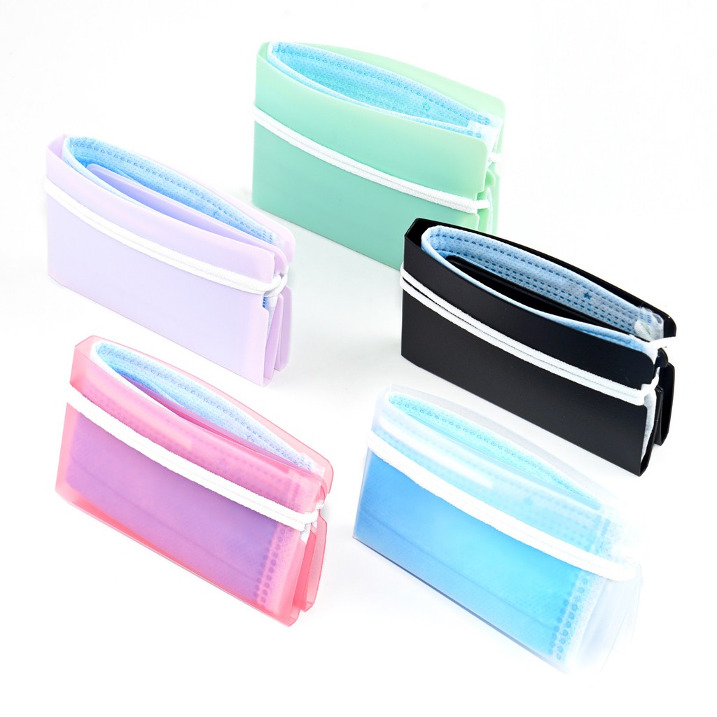 Foldable Storage Case Masks Keeper Holder Organizer Container Case ...