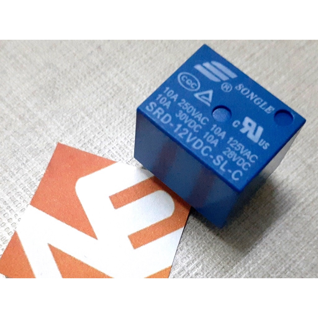 Relay SPDT 12V 5 Pin Relay Switch PCB Single Pole Double Throw | Shopee ...