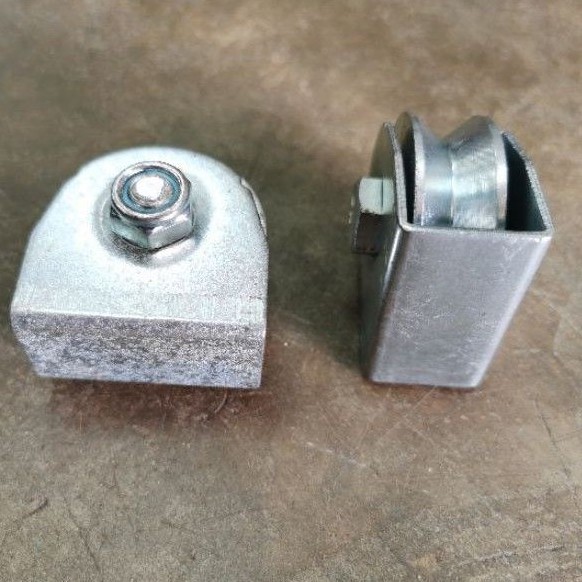 JAPAN HEAVY DUTY EQW 2" SLIDING GATE AUTO GATE ROLLER V BRACKET ROLLER ...