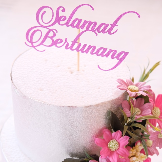 READY STOCK Selamat Bertunang Cake Topper | Shopee Malaysia