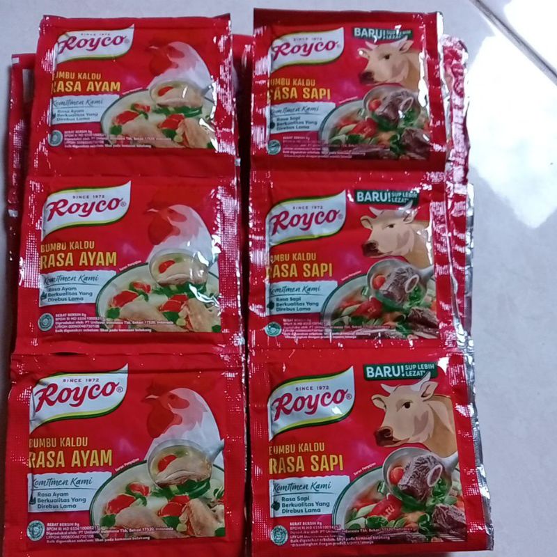 Royco CHICKEN & SAUCE 1rt contains 12 sachets/ | Shopee Malaysia