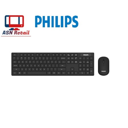Philips Wireless keyboard-mouse combo SPT6103 | Shopee Malaysia