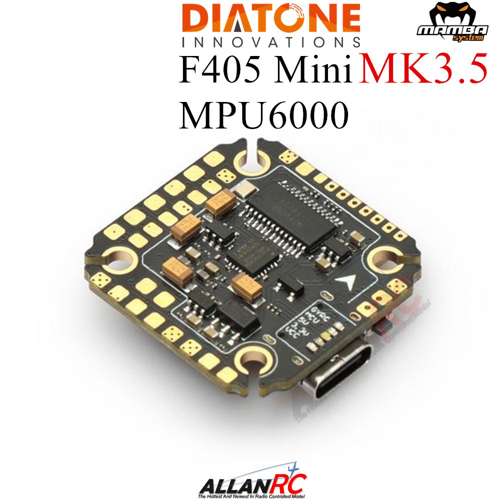 Diatone MAMBA Basic F405 Mini MK3.5 Flight Controller Betaflight STM32 MPU6000 FC M2/20MM ...