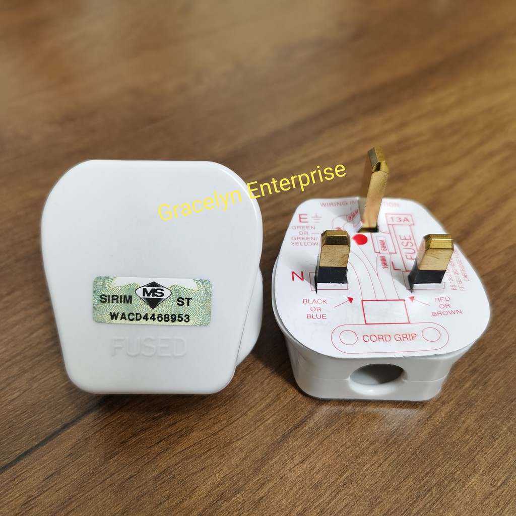 NNE Plug Top 13A Bakelite Plug Top (SIRIM) | Shopee Malaysia