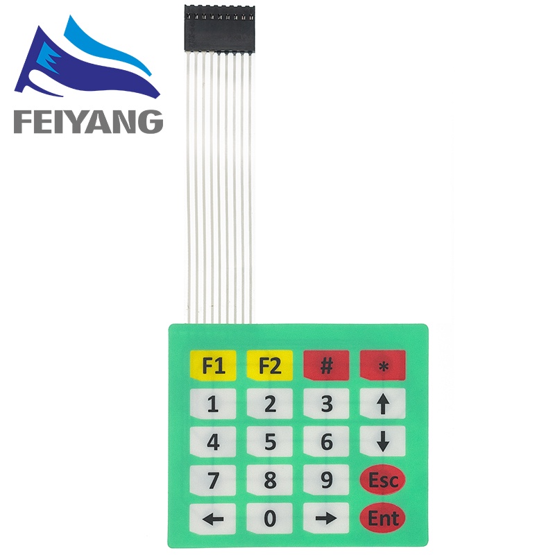 1x4 4x4 4x5 Keypad Keyboard Touch Button Switch Matrix Array Waterproof ...