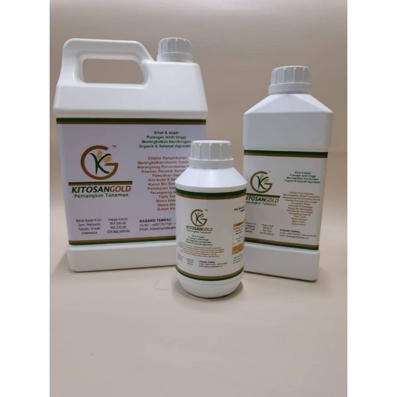 KITOSAN GOLD AGEN PERANGSANG ORGANIK 1Litre | Shopee Malaysia