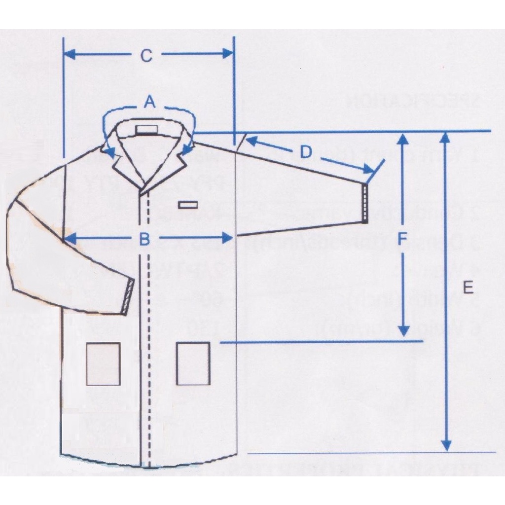 ESD Smock Cleanroom Workwear Lab Uniform Unisex with Storage Pocket ...