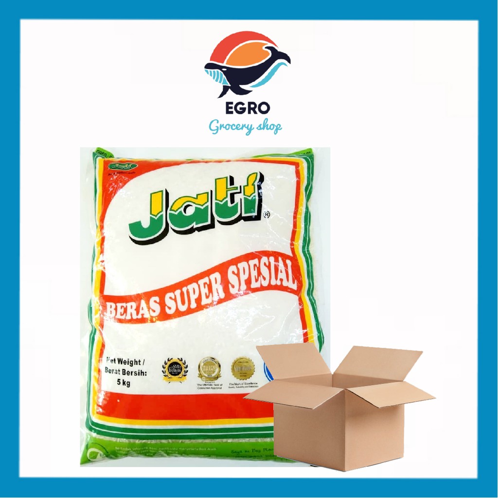 Beras Jati Super Tempatan (Beras Putih) 5Kg | Shopee Malaysia