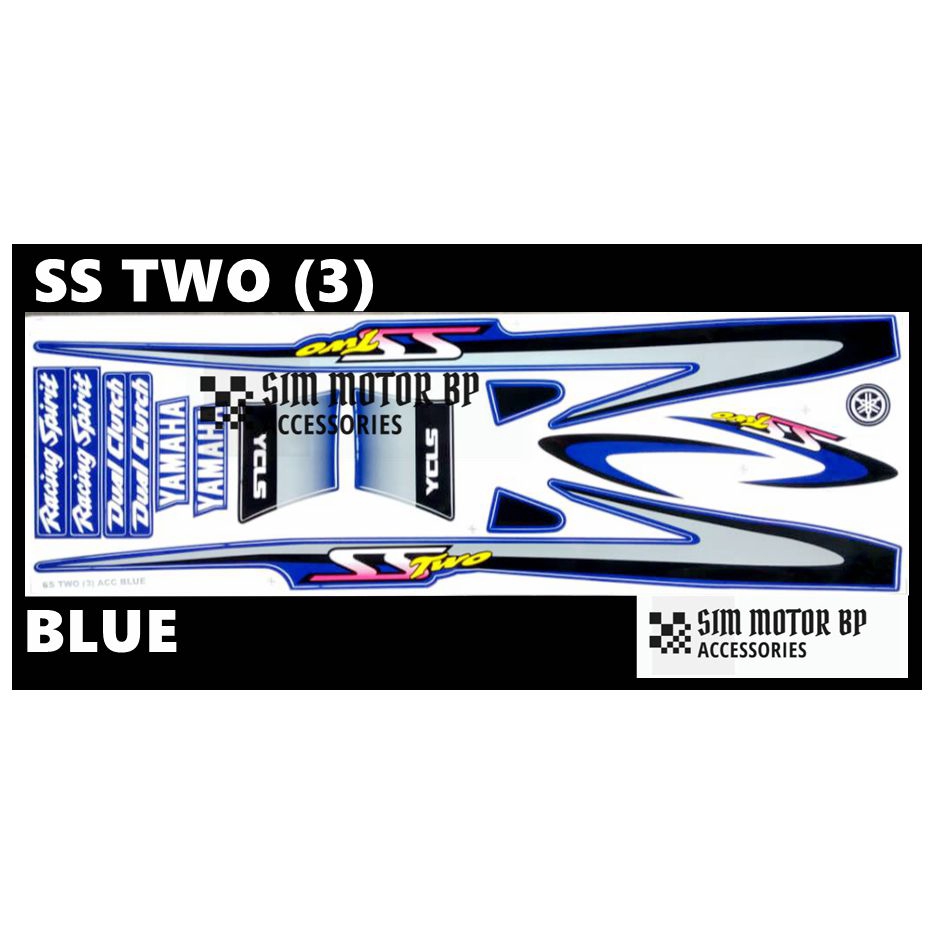 Yamaha SS-Two(3) Body Sticker Set | Shopee Malaysia