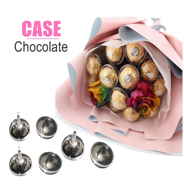 10pcs Casing Ferrero Rocher Bouquet Plastic Case Chocolate | Shopee ...