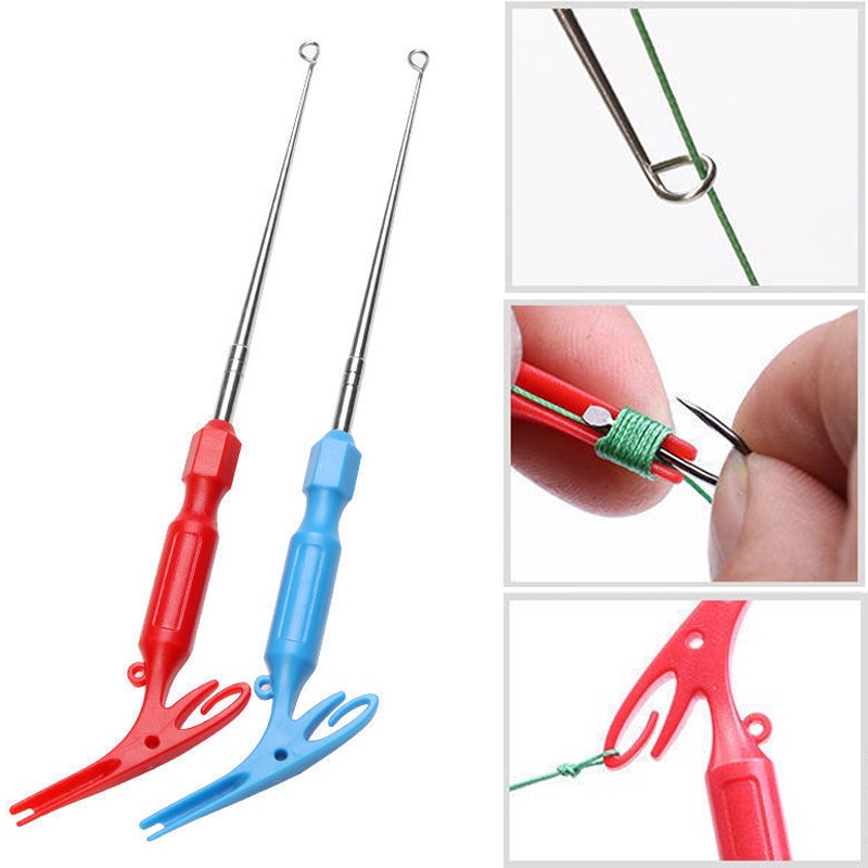 [Random Color]3 In 1 Stainless Steel Fishing Hook Extractor With Anti ...