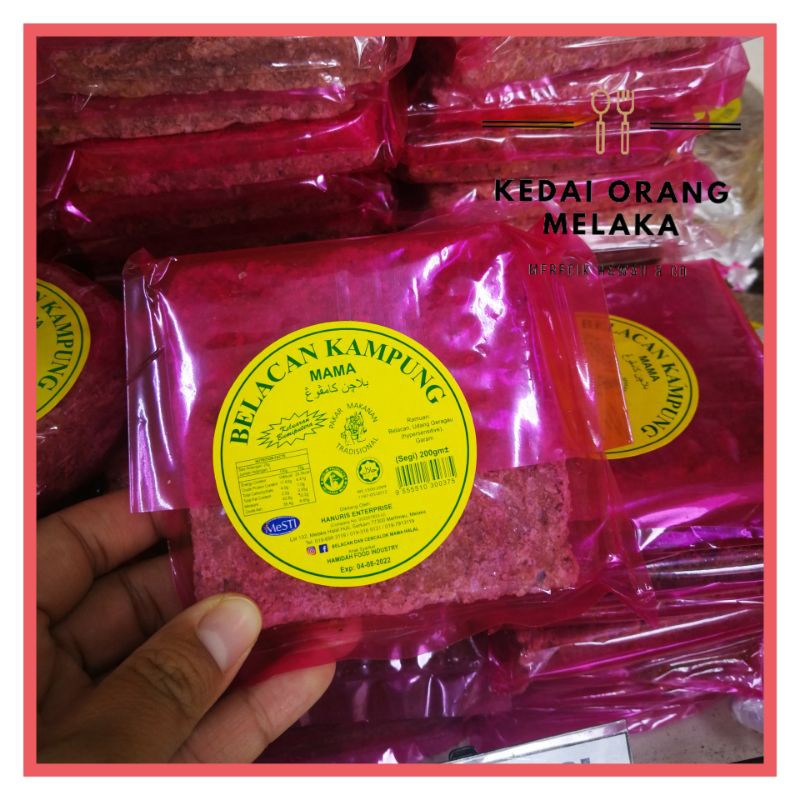BELACAN KEPAL MELAKA - Belacan Kampung Jenama Mama (480gm , sedap dan ...