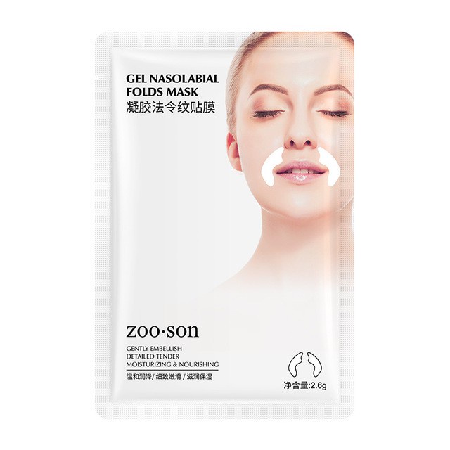 Smile Fold Mask Zoo-Soo Gel Nasolabiel Folds Masks K23 per pc | Shopee ...