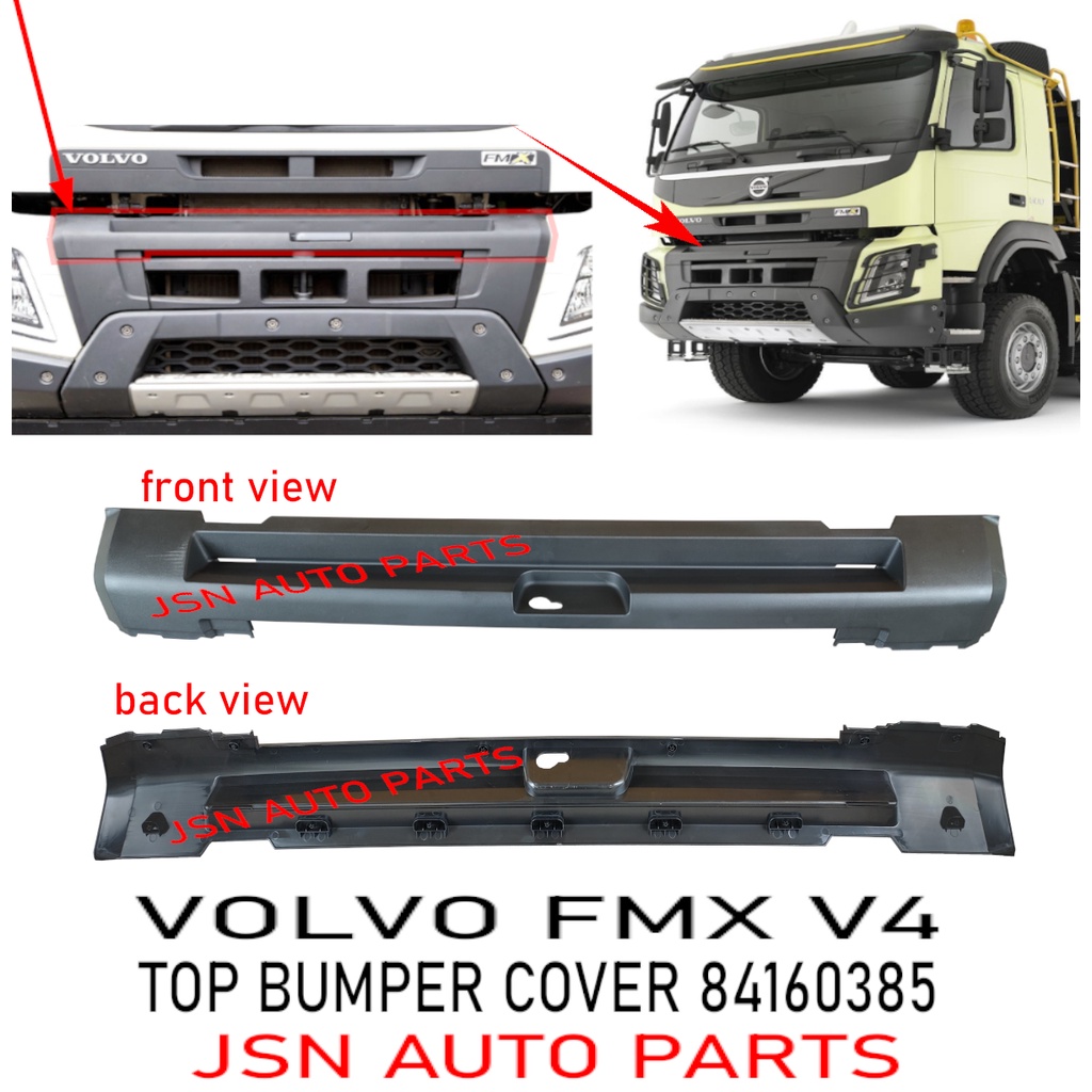 J125S14 TOP BUMPER COVER VOLVO FMX V4 84160385 LORRY TRUCK AKSESORI ...