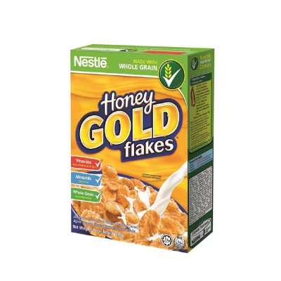 Nestlé Honey Gold Flakes Breakfast Cereal 370g | Shopee Malaysia