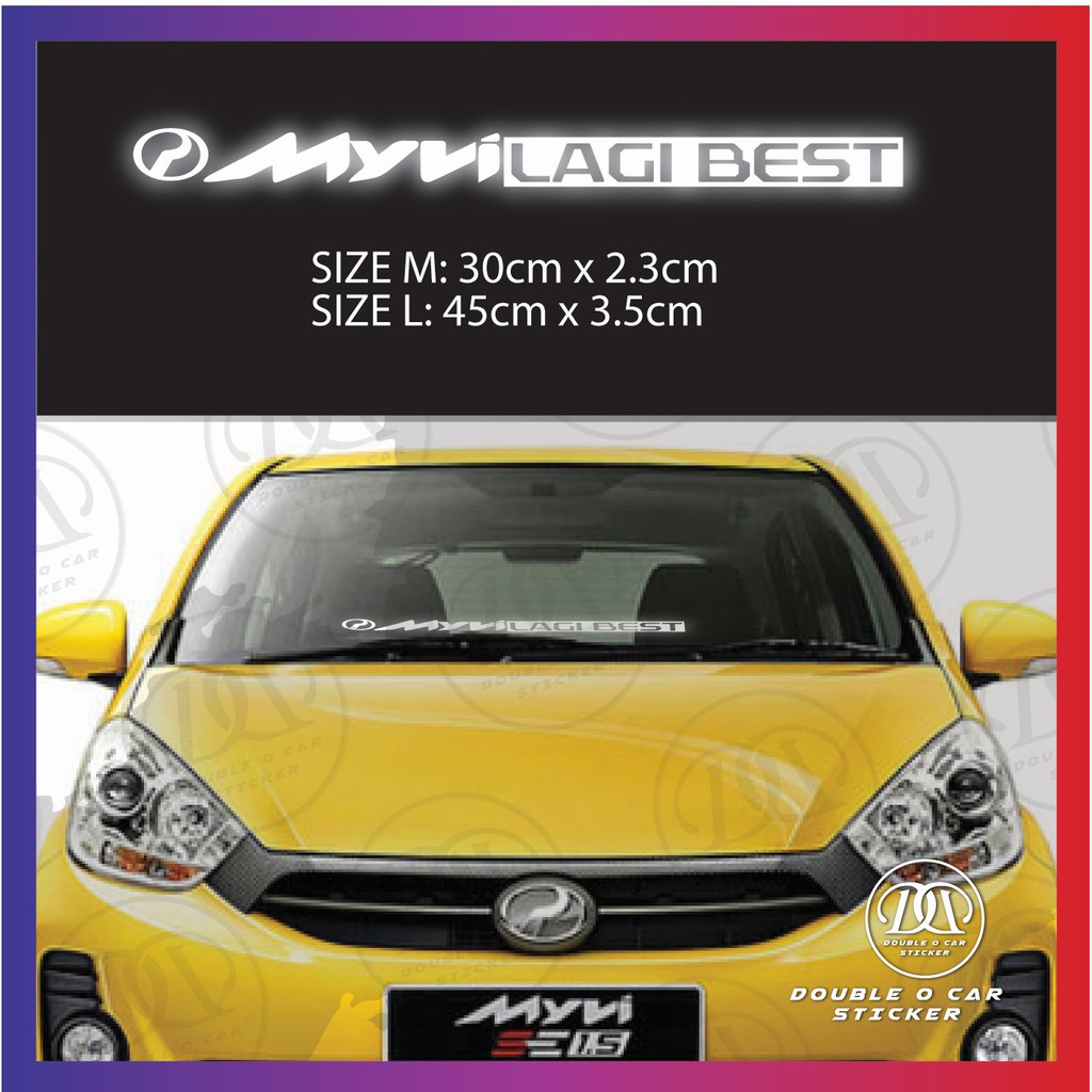 【READY STOCK】PERODUA MYVI LAGI BEST FRONT MIRROR HIGH GRADE REFLECTIVE ...