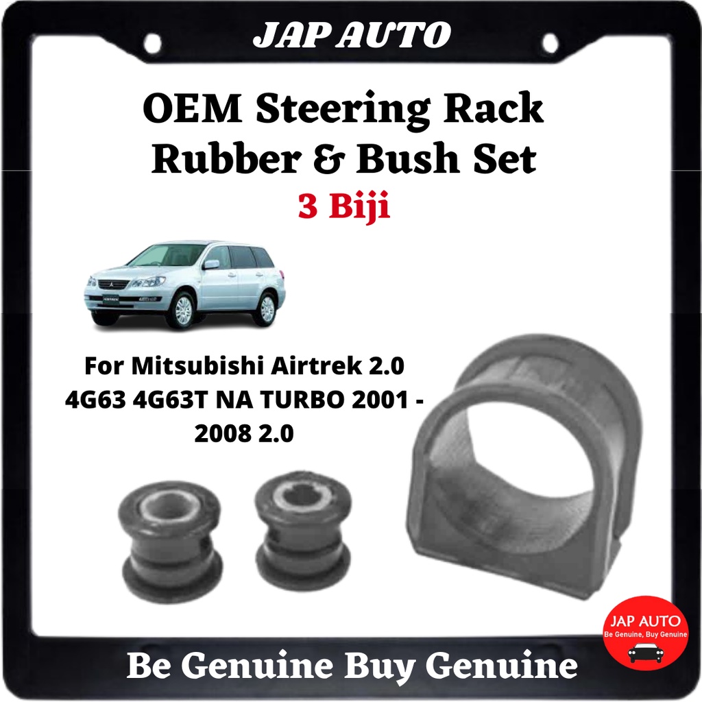 Steering Rack Rubber & Bush Set OEM 3 Biji - Mitsubishi Airtrek 2.0 ...