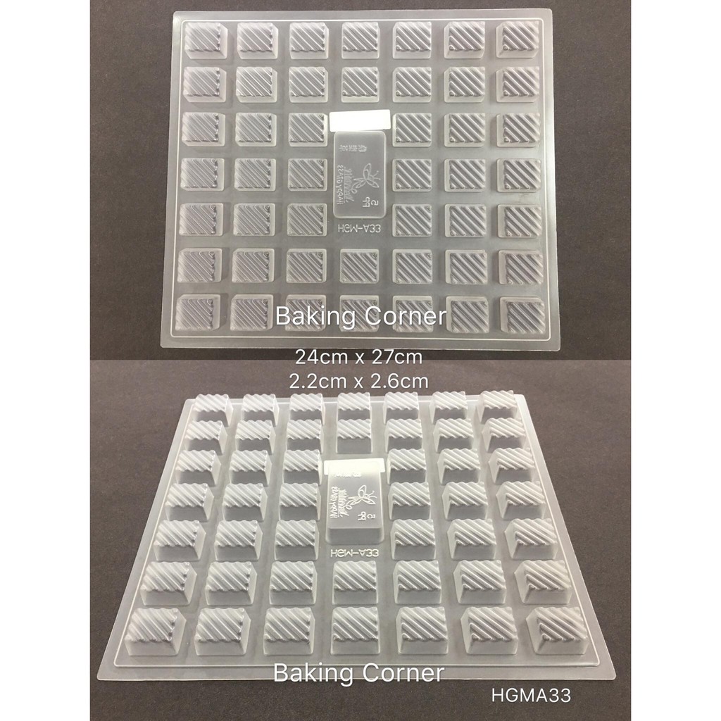 ASSORTED CHOCOLATE & JELLY MOULD HGM A33 / ACUAN NENAS KIUB VIRAL ...