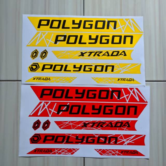 Polygon Xtrada Sticker Striping Bicycle Sticker | Shopee Malaysia