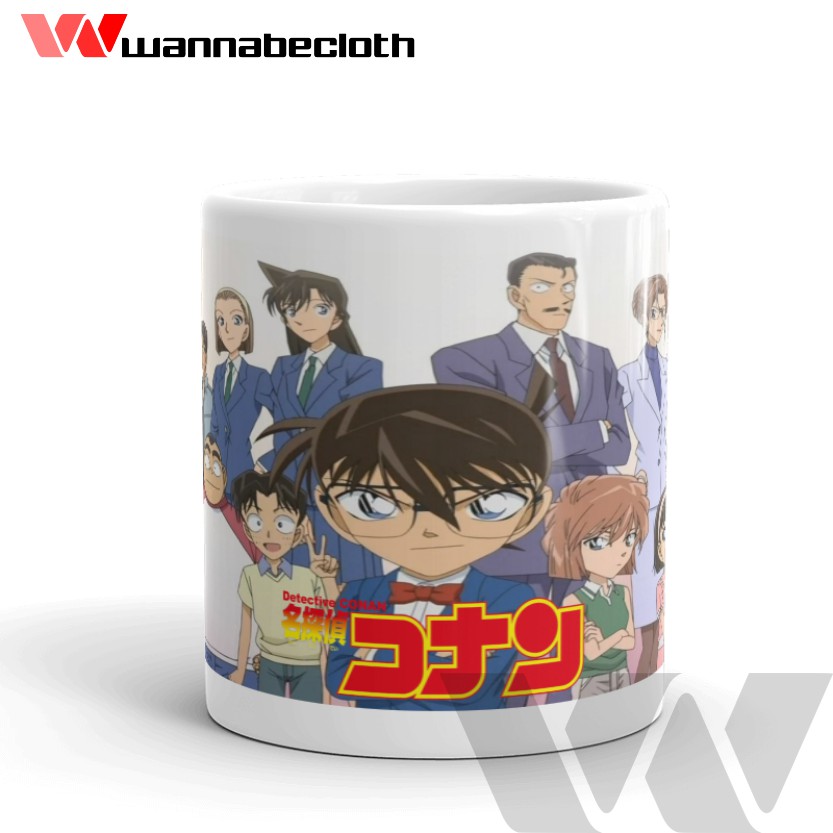 Detective Conan Mug Detective Conan Glass Anime Mug Anime Glass Custom ...