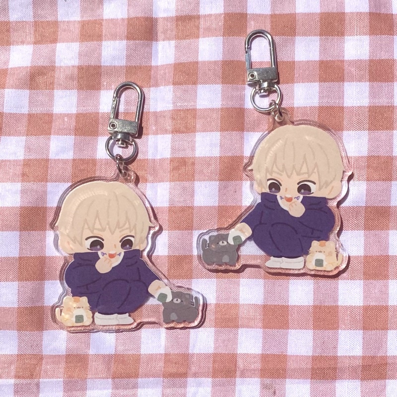 GANTUNGAN Nekopawprints: jujutsu kaisen jjk acrylic keychain - anime ...