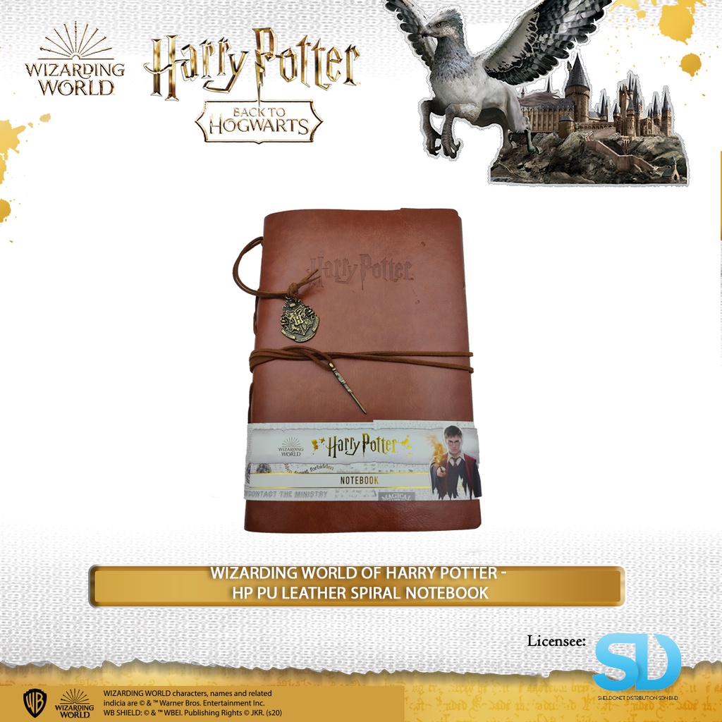 Wizarding World Of Harry Potter - Harry Potter Pu Leather Spiral ...