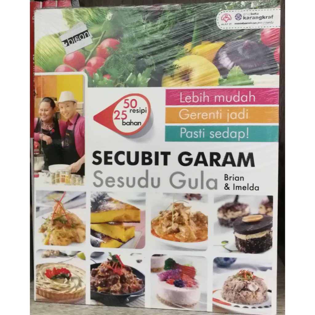 (Buku Resipi) Secubit Garam Sesudu Gula (NEW) | Shopee Malaysia