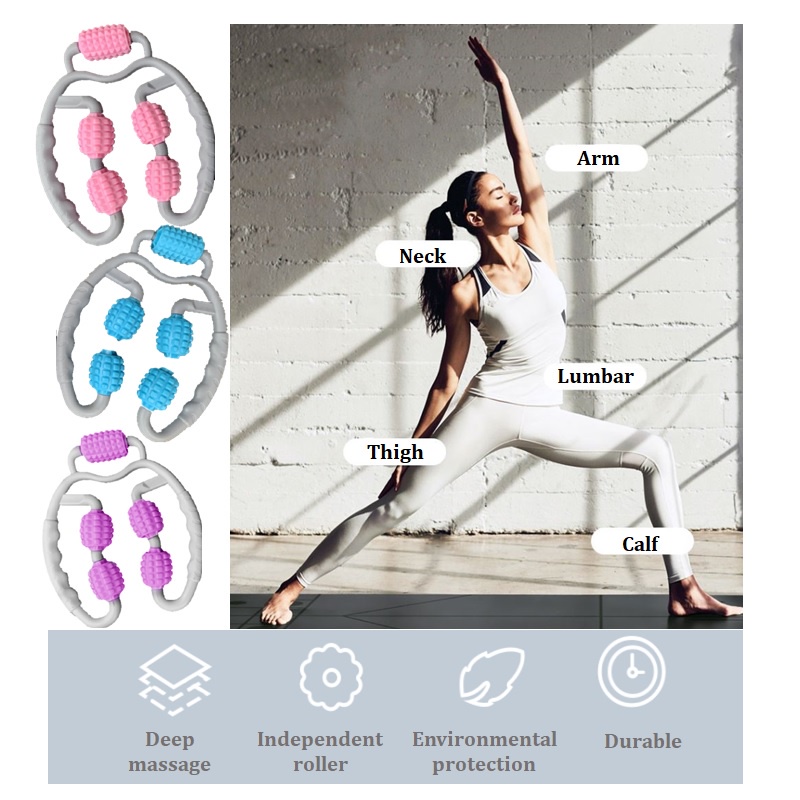 Relaxer Trigger Point Roller Massager for Calves, Leg, Calf Arms ...