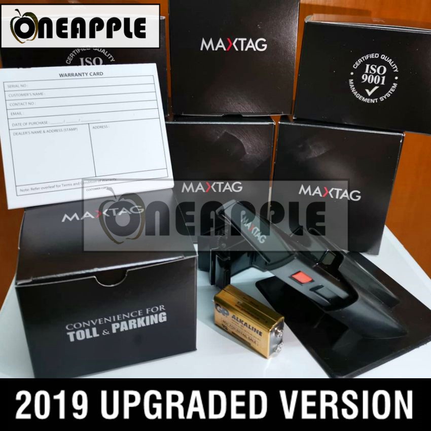 [1 YR WARRANTY]2019 UPGRADED 100% ORIGINAL MAX TAG SMARTAG TouchNGo ...