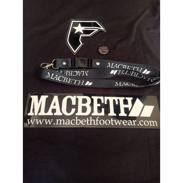 Macbeth ORIGINAL PACK - STICKER LANYARD PIN MACBETH ERA TOM - MACBETH ...
