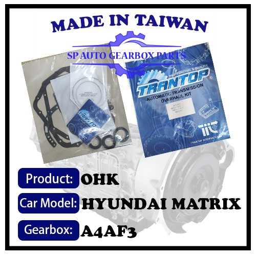A4AF3 HYUNDAI MATRIX AUTO TRANSMISSION GEARBOX OHK REPAIR KIT ORING KIT ...