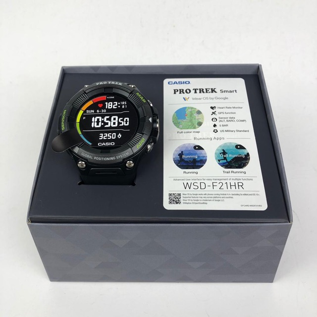 Casio Protrek Smart Watch WSD-F21HR Series With Heart Rate Casio Protrek Smart Watch WSD-F21HR Series With Heart Rate