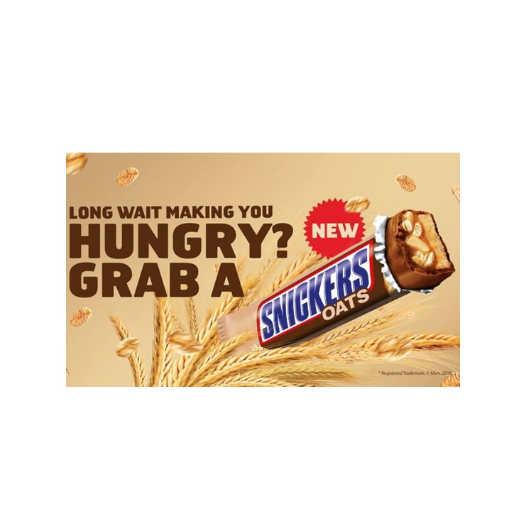 Snickers Oats Bar 40g | Shopee Malaysia