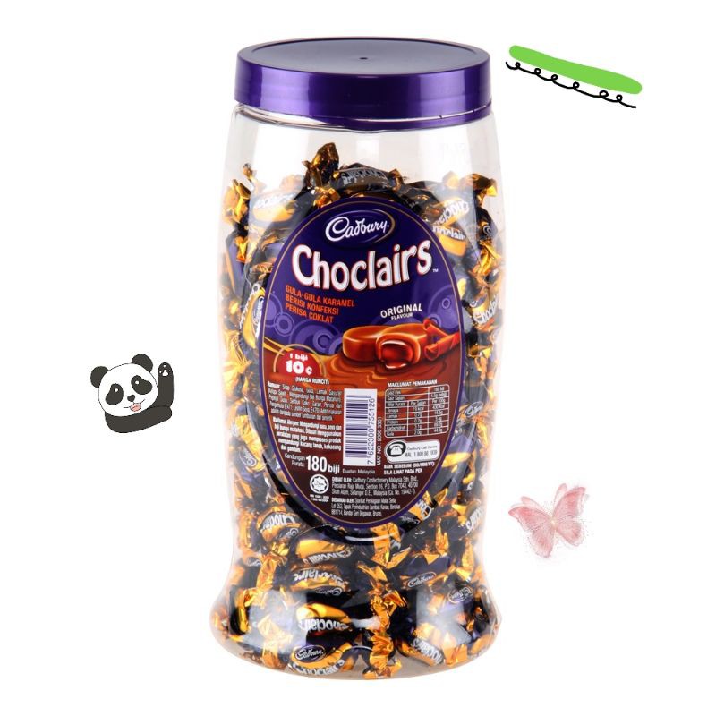 Choclairs Cadbury Caramel Bottle 145pc | Shopee Malaysia