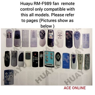 Universal Fan Remote Control For Brand KDK,PANASONIC, ELMAK, WINTER ...