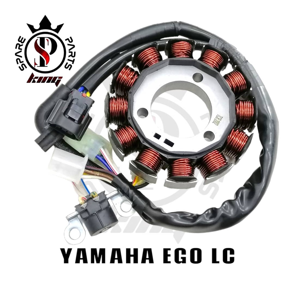 YAMAHA EGO LC EGOLC FUEL COIL ASSY STARTER COIL EGO LC STATOR COIL ASSY ...