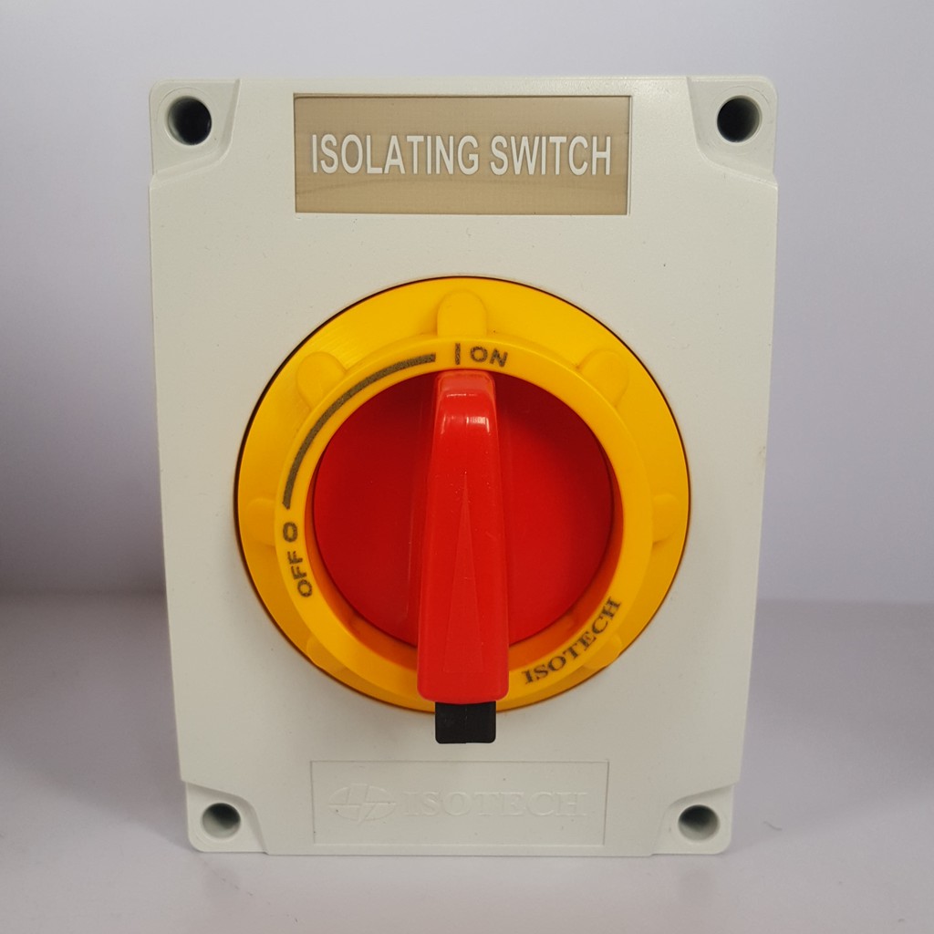 ISOTECH 16A~63A 3 Poles Isolator With PVC Enclosure KTM Series KTM316 ...