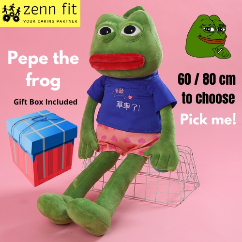Pepe The Sad Frog Stuffed Animal Gift Collectible Plush Doll Toys ...