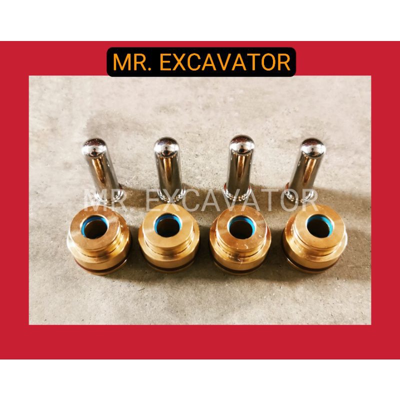 (Heavy Duty) Excavator Pilot Pusher Assy (10 x 25) (4 Pcs) | Shopee ...