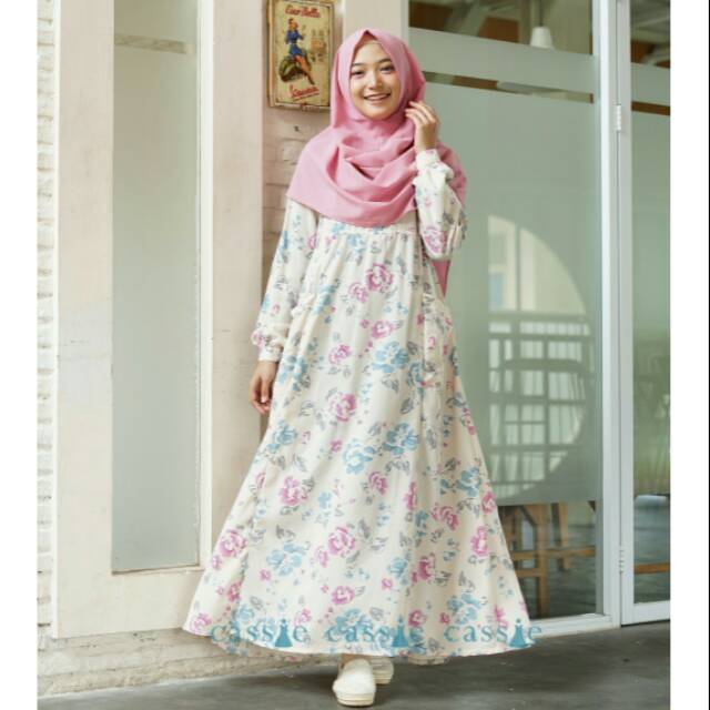 Haruka Dress Ala Korea By Cassie Labels | Shopee Malaysia