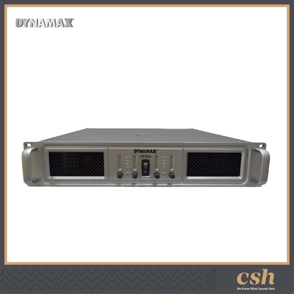 DYNAMAX DP804 800W 4-channel power amplifier | Shopee Malaysia