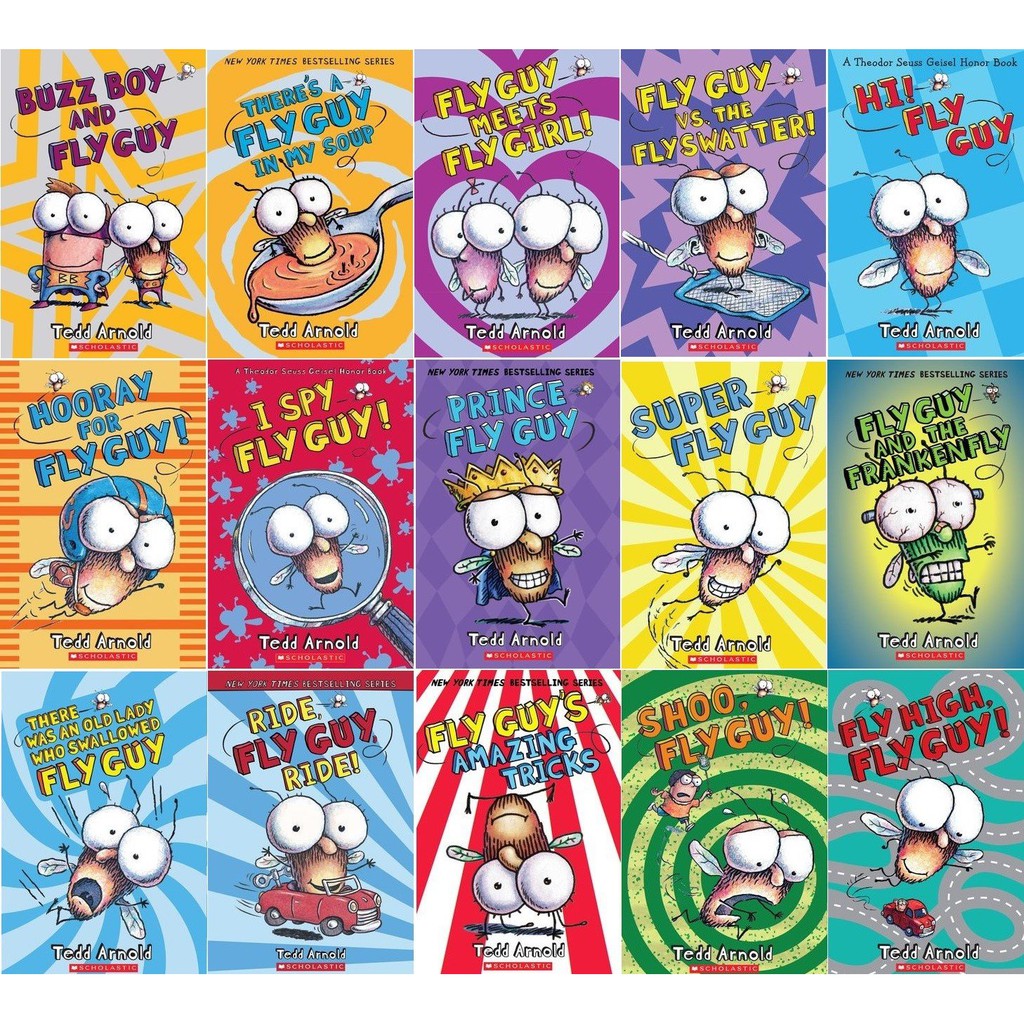 Fly Guy And Buzz Full Color Graphic Novel (15 books set) | Shopee Malaysia