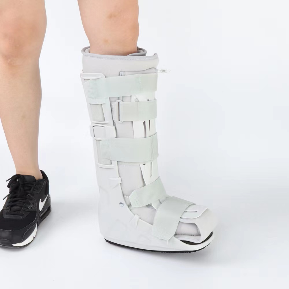 Aircast Foam Pneumatic Walking Boot Ankle Support Foot Orthosis Plantar ...