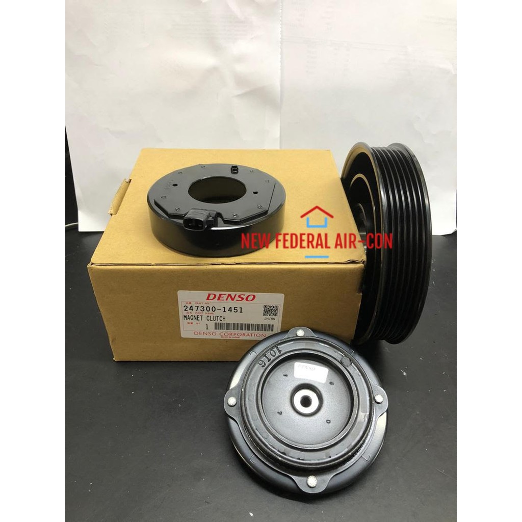 (ORIGINAL) DENSO TOYOTA ALTIS YEAR 2003 6PK SOCKET MAGNET CLUTCH SET ...