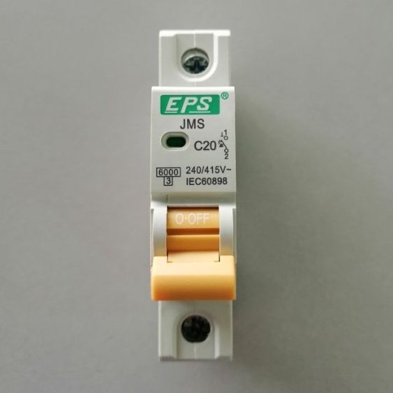[SIRIM] EPS 20A 1POLE MCB 6KA FUSE DB BOARD | Shopee Malaysia