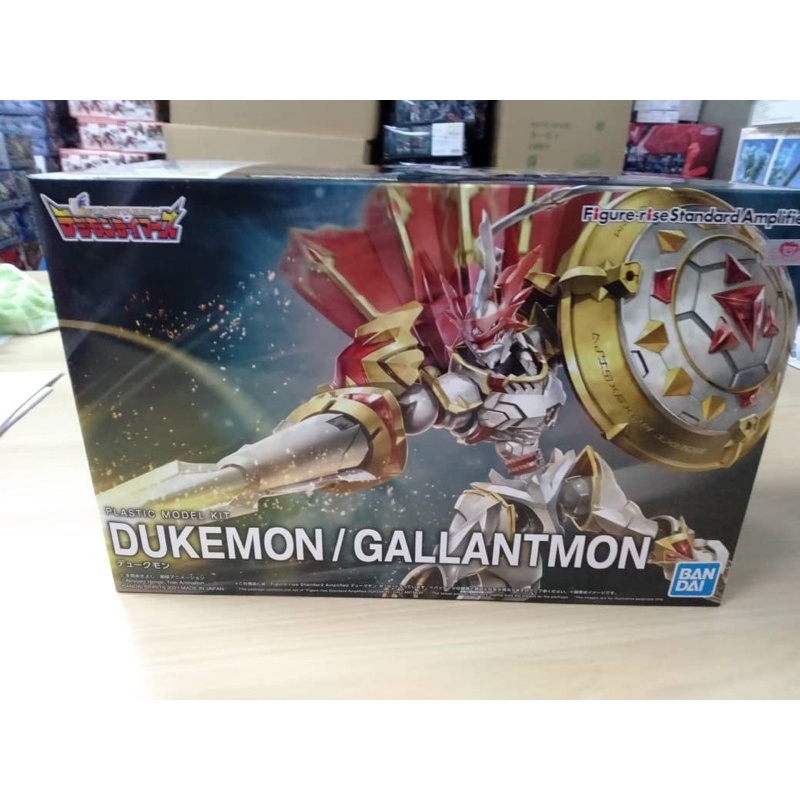 Bandai Digimon Figure-Rise Standard Amplified Dukemon / Gallantmon Plastic Model Kit In Stock ...